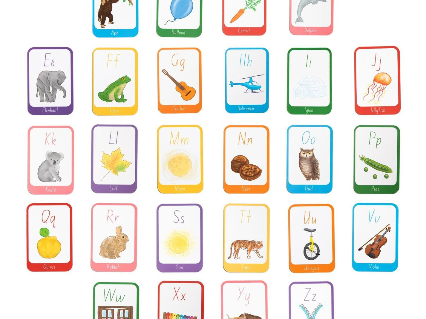 ABC Flashcards – Learn Grow Play